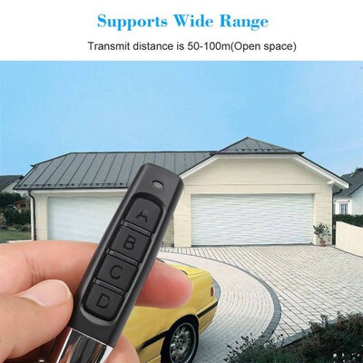 1-50PCS 433MHz Auto Copy Remote Control Electric Garage Door