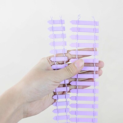 3/5cm*100cm Mini Fence Barrier DIY Miniature Fairy Garden Fe