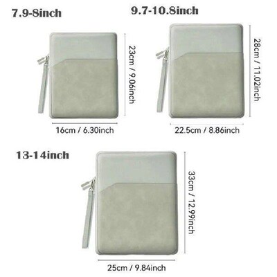 New 7.9-14 inch Tablet Sleeve Bag Waterproof Large Capacity