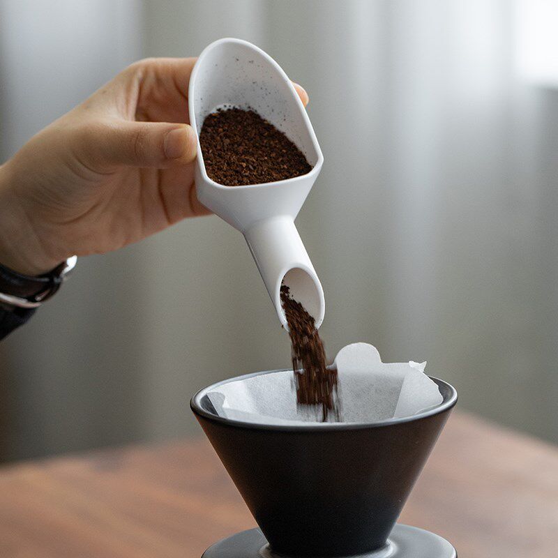 CAFEDEKONA咖啡量豆勺 铲形咖啡粉定量勺子 计量匙量勺一次20g