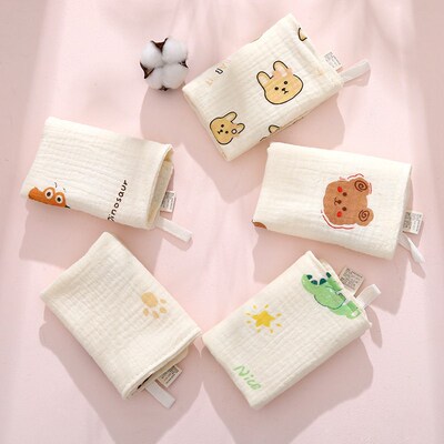 Baby Spit Towel 4 Layers tton Class A Soft Childrens Small