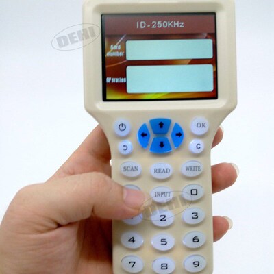 English Rfid NFC Copier Reader Writer Cloner Copy 10 Freque