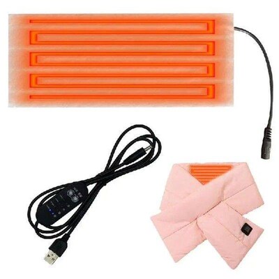Heating Pads For Clothing 5V Adjustable USB Electric