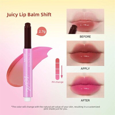 Color Change Juicy Lip Balm Shift Ph Color Changing Lip Balm
