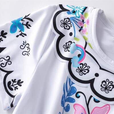 Encanto Madrigal Cosplay Costume Girl Dress Princess Dress G