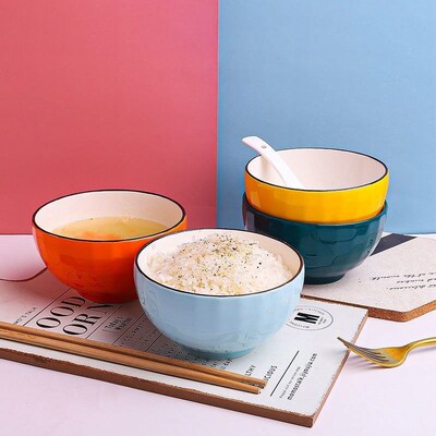 rice bowls little rainbow noodle bowl big bowl of fruit