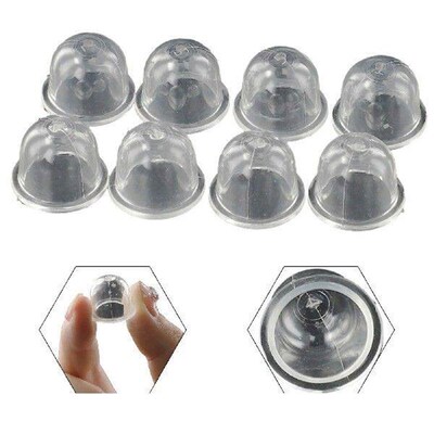 100pcs/set Carburetor Spare Parts Transparent Carb Primer