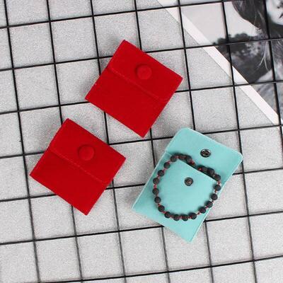 10pcs/Lot Jewellery Pouch Packaging Bag Soft Velvet Gift Bra
