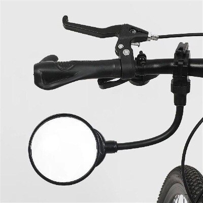 2/1pcs Bike Rear Mirror Bicycle Convex Mirror Rotation0