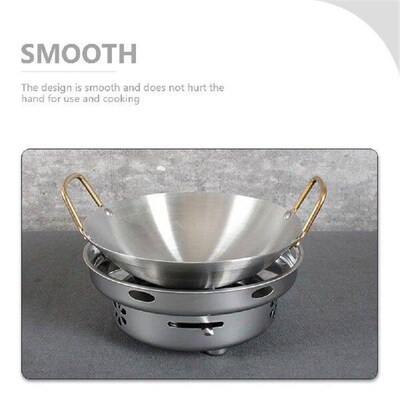 Griddle Pan Stainless Steel Amphora Cookware Heating Pot