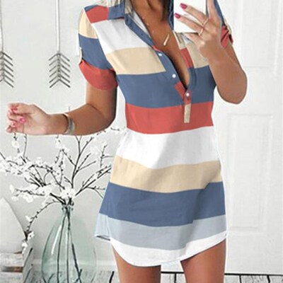 Casual Vacation Summer Dresses for Women  Fashion Short