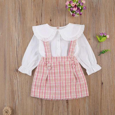 FOCUSNORM Autumn Princess Kids Baby Girls Clothes Sets 2pcs