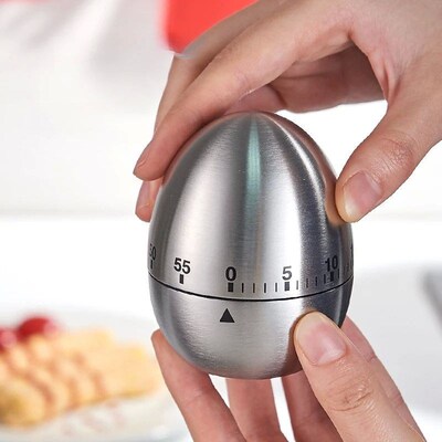 Mechanical Timer Kitchen Device Gadget Sets Egg Boiling Cook