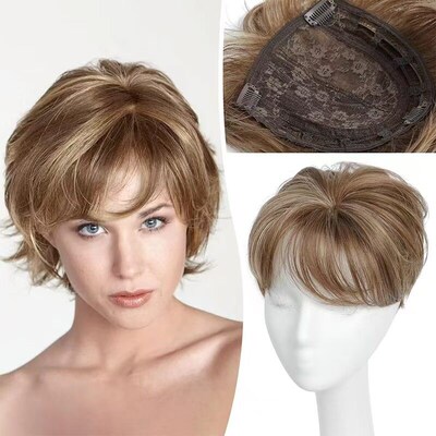 Womens Top Hair Replenishment Block Chemical Fiber Mechanis