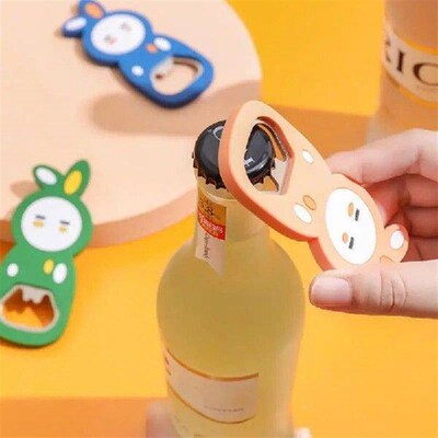 1/5PCS Fashion Bottle Openers Multi-color Optional Magnetic