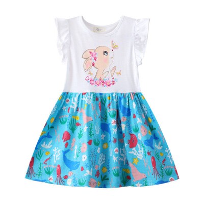 Jumping Meters Hot Selling Summer Short Sleeve Flowers Heart