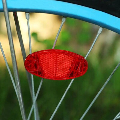 4PCS Night Reflectors Cycling Lights Safety Warning Light Bi