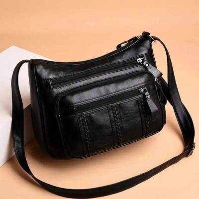 2025 New Large Capacity Middle aged Women Bag Multi ler Lig