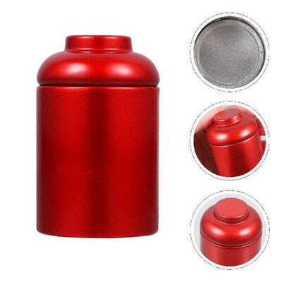 Tea Gift Box Loose Leaf Canisters Tinplate Candy Holder