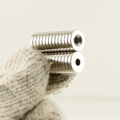 50/20/10/5Pcs Strong Magnets Countersunk Round NdFeB