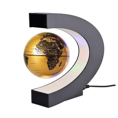 Floating Magnetic Levitation Globe LED World Map Electronic