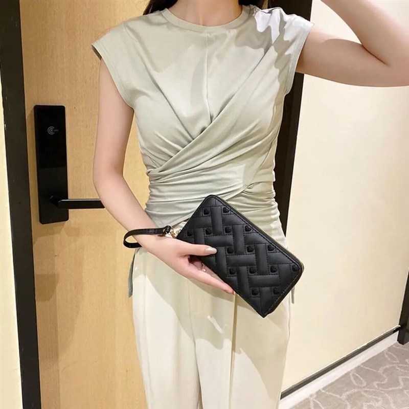 2023 Long Style Women Wallets Ladys New Fashion Quality PU