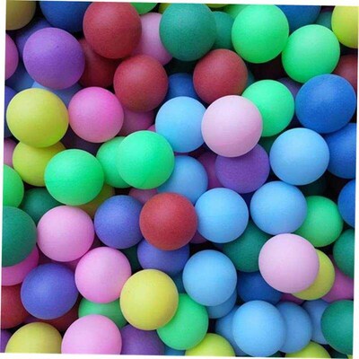 502510 PcsPack Colored Ping Pong Balls 40mm Entertainment