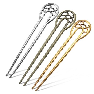 1pcs Fashion Long Hair Decoration U-Shape Hairpins Hair s Ha