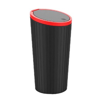 Car Trash Can Cup Holder Leakproof Car Interior Rubbish