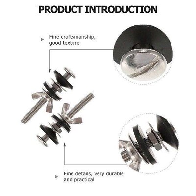 Two Toilet Tank Screw Seat Professional Screws Accessories