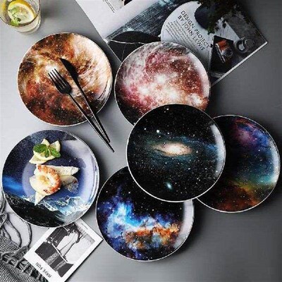 Sarry sky plaEGEte creatieve stak dinner plat neet d ins