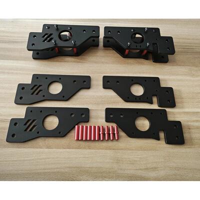 3d打印机ab电机座氧化金属件voron三叉戟