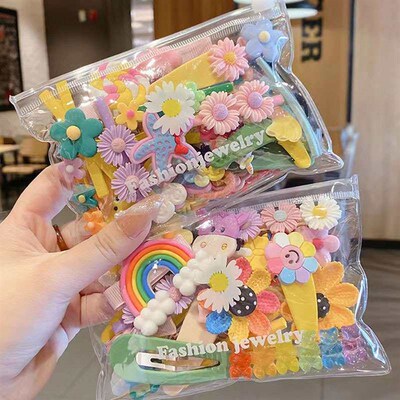 Childrens Cartoon Hairpin Cute Broken Hair Hairpin Clip Lit