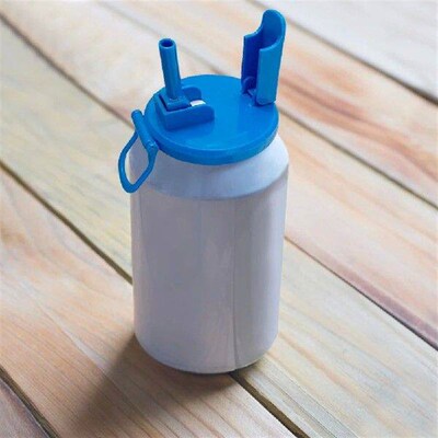 Soda Can Lids with Straws Silicone Beverage Can Cover