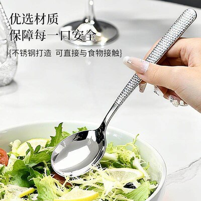 410 Stainless Steel Spoons, High-end and Exquisite Tableware