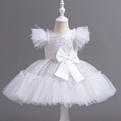 Childrens Princess Dress 1-8 Years Old Baby Flower Children