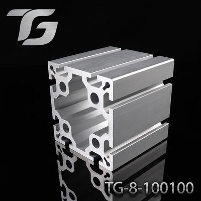 工业铝型材 100100 重型方管 维修操作台铝型材 大型铝合金型材