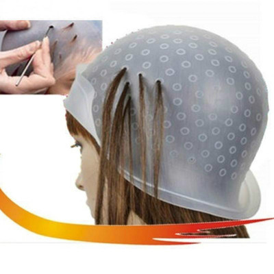 Reusable Salon Hair Color Coloring Highlighting Dye Cap for