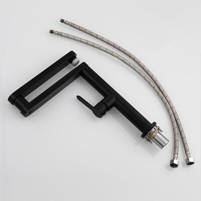 Copper hot and cold kitchen faucet foldable stetchable fauce
