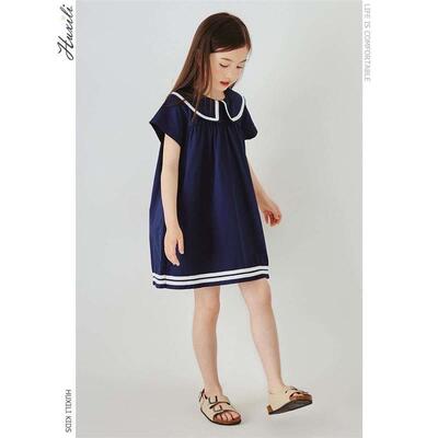 Summer Childrens Wear Girl Parentchild College Style Large