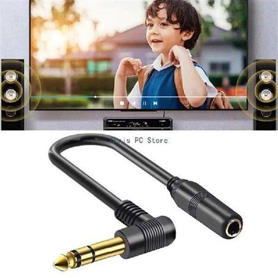 H8WA 1/4Inch TRS Stereo 6.35mm Male to Female Extension