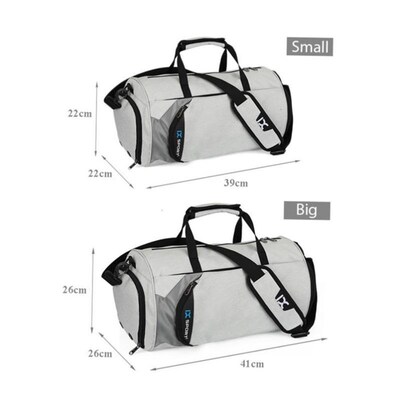 Men Gym Bags For Fitness Training Outdoor Travel Sport Bag M