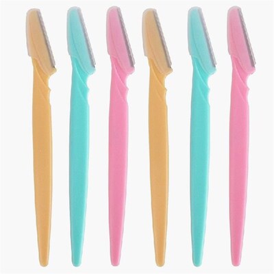 6pcs Eyebrow Trimmer Razor Shaver Blade Eye Brow Shaper Face