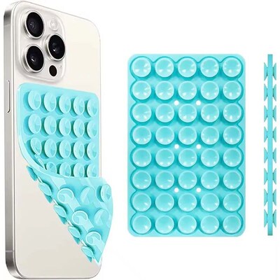 Silicone Suction Cup Phone Case Mount Double Sided Hands-Fre