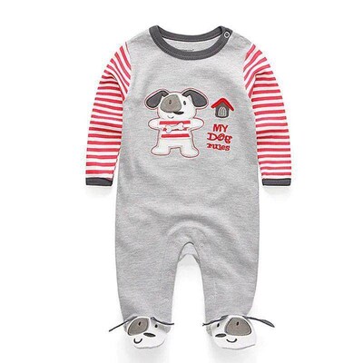 Kiddiezoom Fashion Classic Unisex long Sleeve Causal Baby Bo