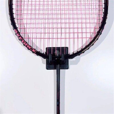 1Pcs Storage Rack Tennis Racket Holder No Hole Wall Mounted
