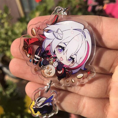 Game Honkai: Star Rail Kafka March 7th Dan Heng Clara Pom-Po