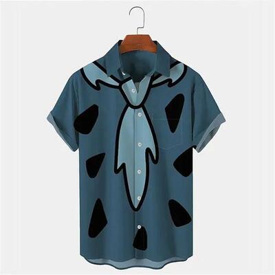 Mens Hawaiian Shirts For Men Short Sleeve 3D Printed Shirt