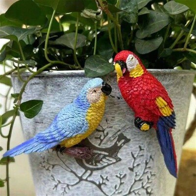 92MF Parrots Refrigerator Magnets Fridge Magnets Garage