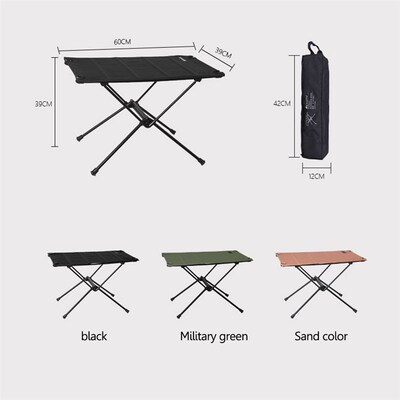 Foldable Camping Table-Aluminum Lightweight Folding Table Co